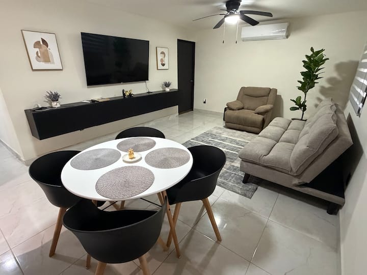 Departamento Completo En Av. Ayuntamiento, Tampico - 坦皮科