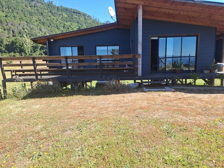 Casa Mirador, Con Vista Al Lago Y Volcán. - Lago Ranco