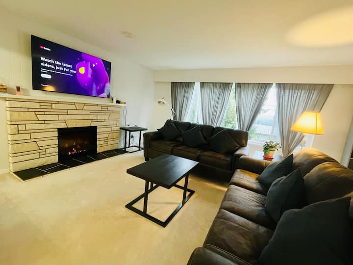 Guest Suite/great Location/skytrain/quiet/65inhdtv - Coquitlam