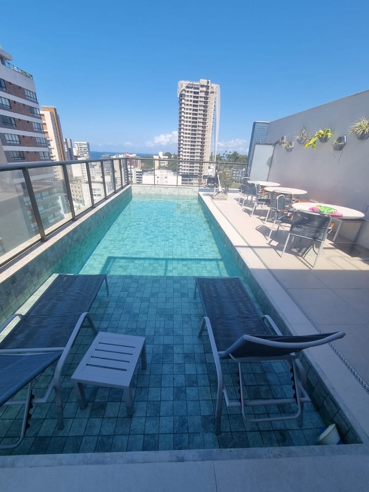 Studio Na Barra: Praia, Carnaval E Conforto. - Barra