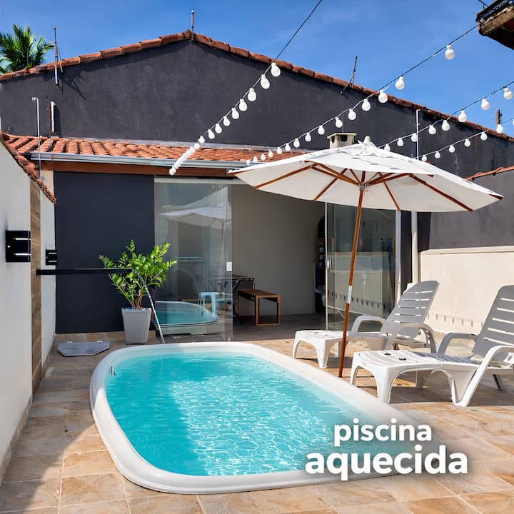 House Itanhaém-oficial
Piscina Aquecida O Ano Todo - Brazil