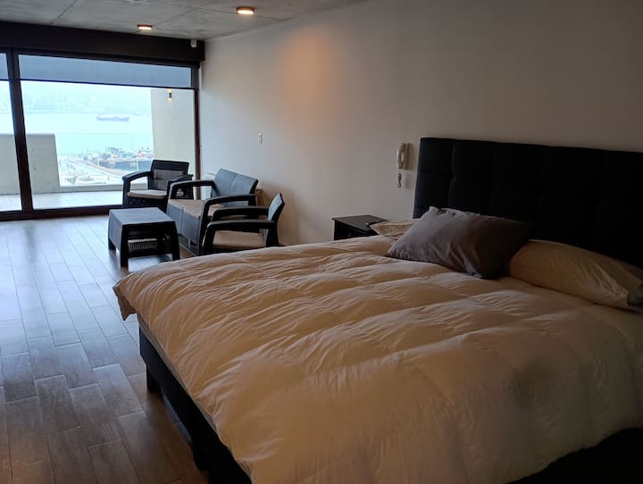 Loft Con Espectacular Vista A La Bahía - Valparaíso