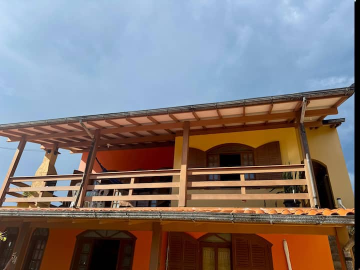 Casa Piso Superior Lugar Tranquilo E Acolhedor. - Garopaba