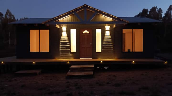 Cabaña Nueva Con Jacuzzi Hidromasaje - Curanipe - Pelluhue