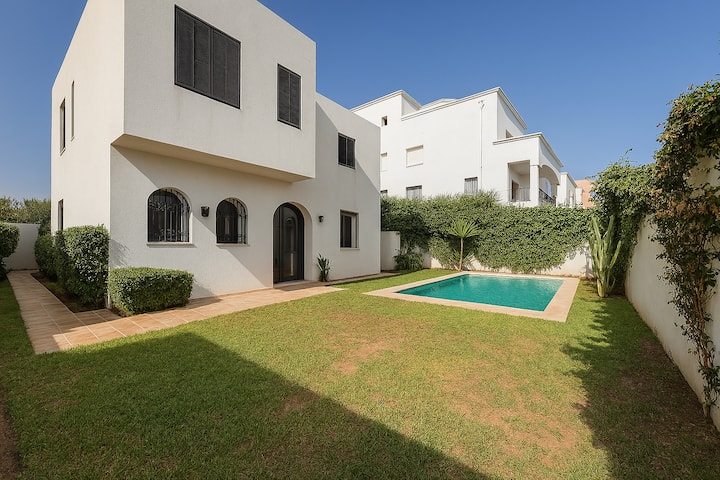 Villa Haut Standing Piscine Hammamet Nord (Mrezga) - Nabeul