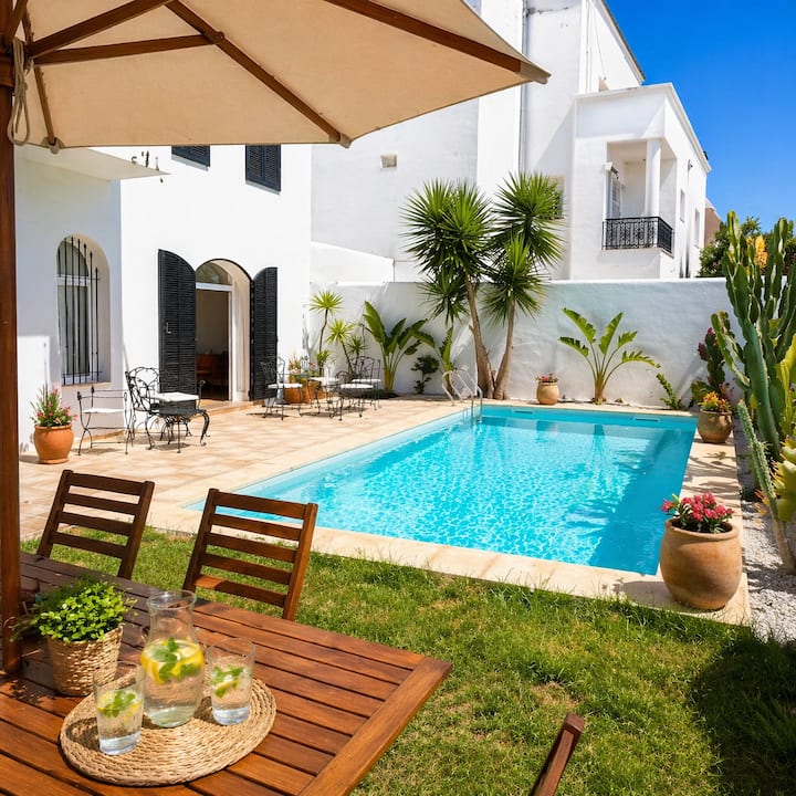 Villa Luxe Piscine Privée  Dar Olfa  Hammamet - Nabeul