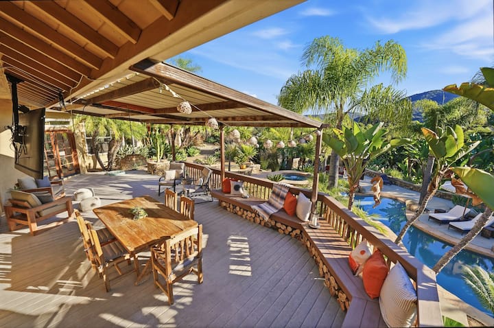Private 3-acre Retreat -Pool, Casita & Lemon Grove - Rancho Santa Fe, CA
