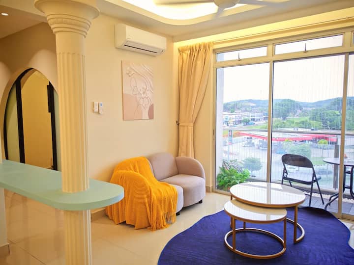 Dputra Cozy Apt 2br4pax Near Aeon/jpo - Kulai