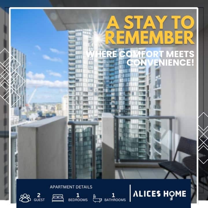 City Chic Living 1b1b Apt+shared Pool+bbq+gym C31 - Brisbane