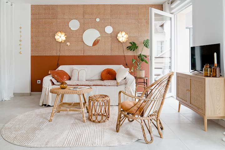 Studio Moderne Et Chaleureux - Idéal Bail Mobilité - Vertou