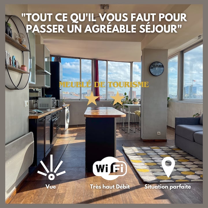 Le Panorama-clim-wifi - La Seyne-sur-Mer