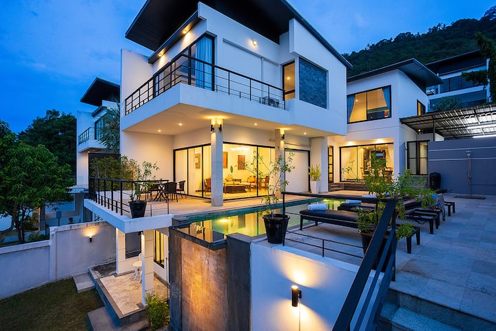 Ediresidence 5-br Villa Private Pool & Ocean View - Koh Samui