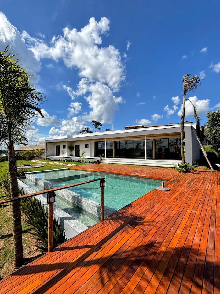 Casa Condomínio Mairinque 4 Suites Piscina E Sauna - São Roque