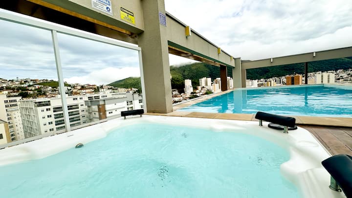 Apto Premium No Centro Piscina Academia | 1vg - Minas Gerais