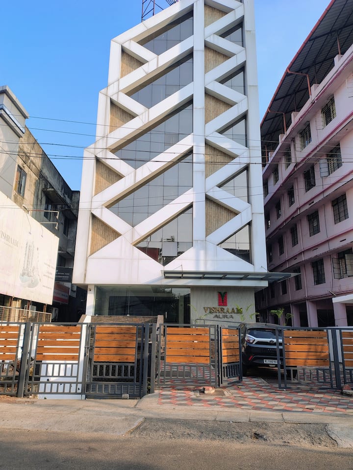 Ac Flat In Thrissur Round - 101 - Padmam Srvc Apts - Thrissur