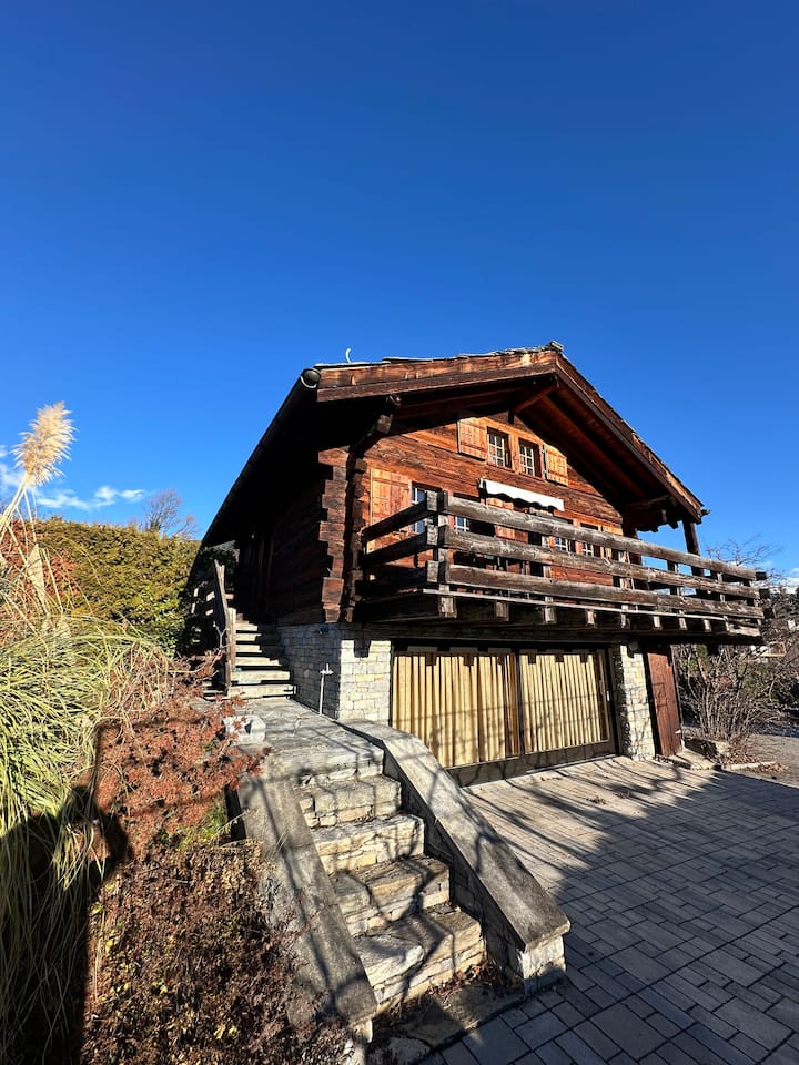 The Authentic Swiss Chalet In Diolly - Sion