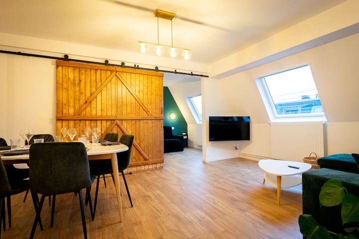 Le #7 / Centre Ville - Parking - Balcon - 6 Pers - Arques