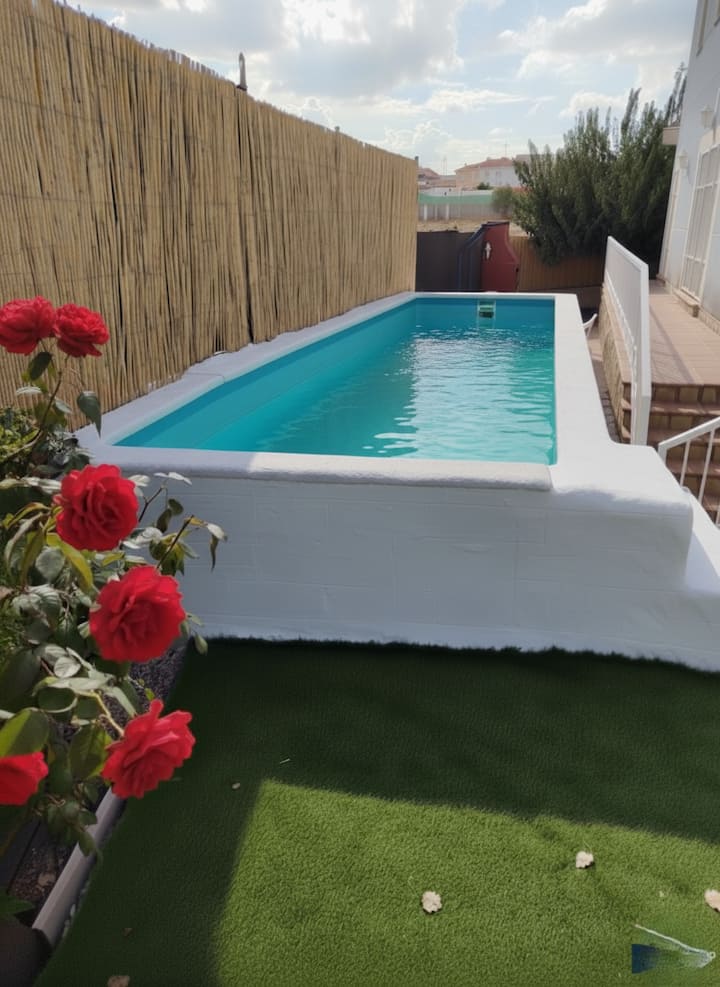 El Rincón Azul
Tu Oasis Con Jacuzzi Y Piscina - Villarejo de Salvanés