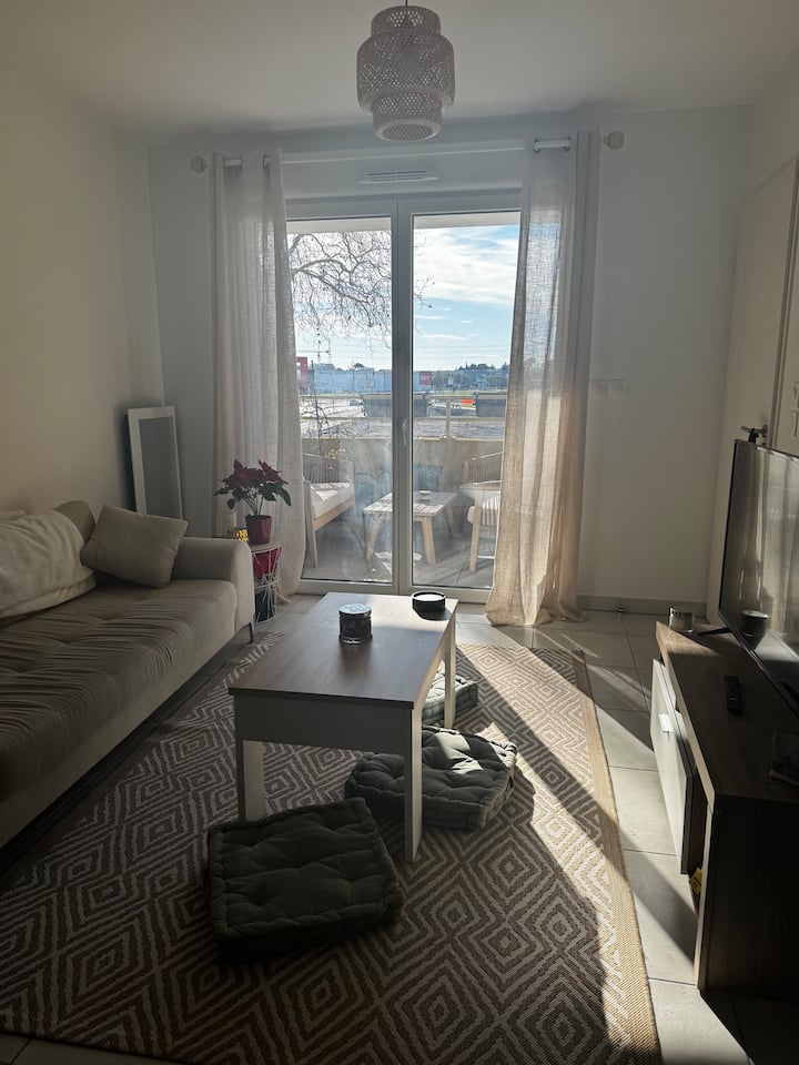 T2 Calme Et Lumineux - Lattes