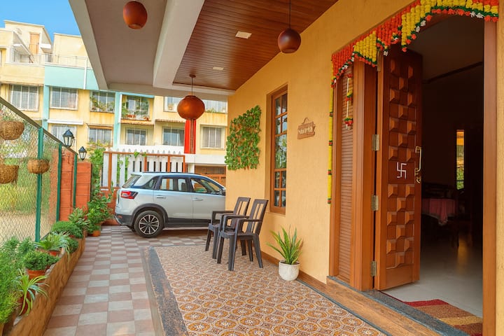 Calm & Comfortable Home Near Varsoli Beach - Alibag