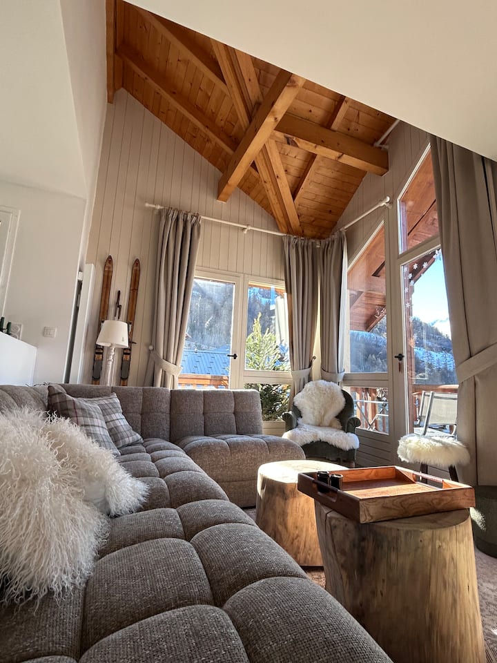 Appt 4 * Vue Montagne Proche Centre - Archaz - 8p - Valloire