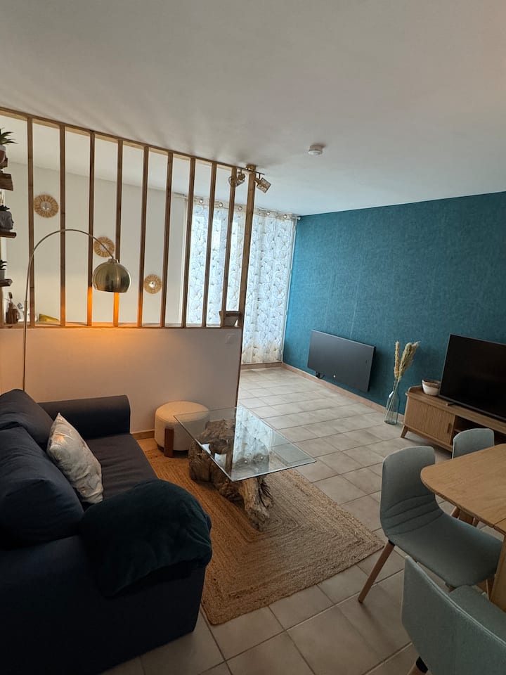 Studio Cosy Vue Mer - Plage à 150 M - Saint-Hilaire-de-Riez