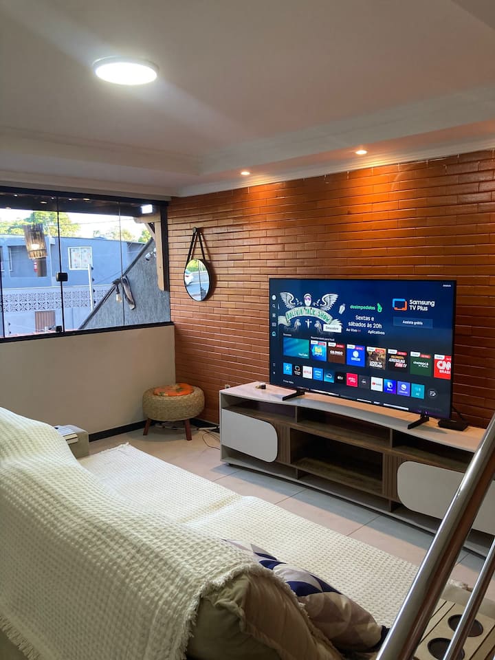 Casa 50m Da Praia, Ar Na Sala E Suíte, Wi-fi - Serra