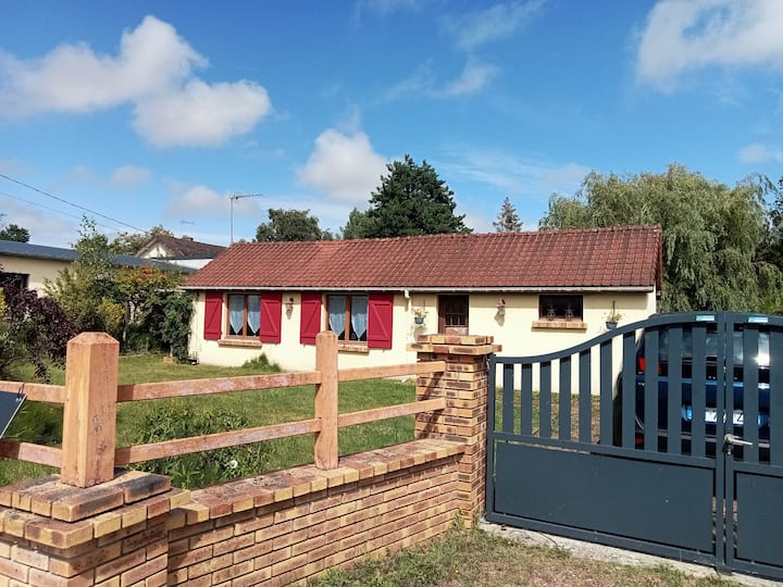 Le Logis La Dunette à Quend, Maison,  Jardin, Spa. - Belle Dune