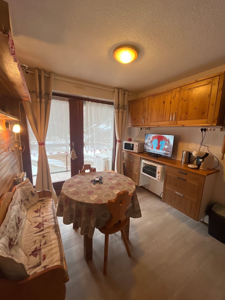 Charmant Petit Appartement Au Pied Des Télécabines - Les Contamines-Montjoie