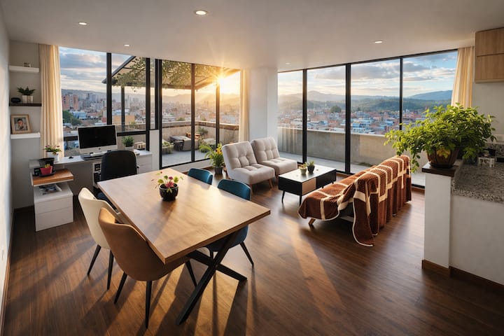 Penthouse De Lujo Vista Panorámica 360° Alto Nivel - Sogamoso