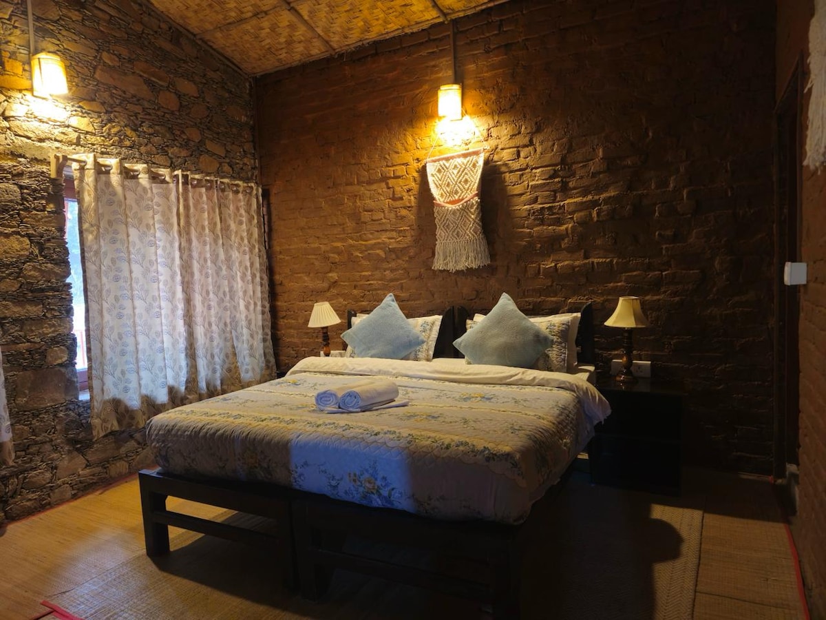 Heritage Mud House • Himalayan View, Ramgarh - Earth houses for Rent in ...