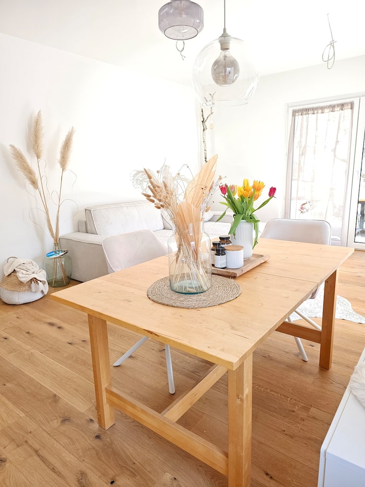 1 Zimmer Wohnung Schlafcouch Wohnküche Garten - 烏茲堡