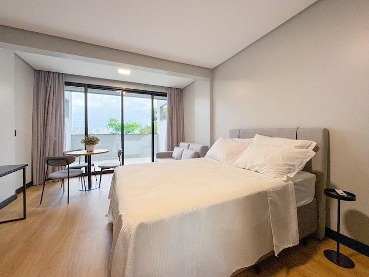 Loft Moderno E Completo A 2 Min Da Vila Germânica - Blumenau
