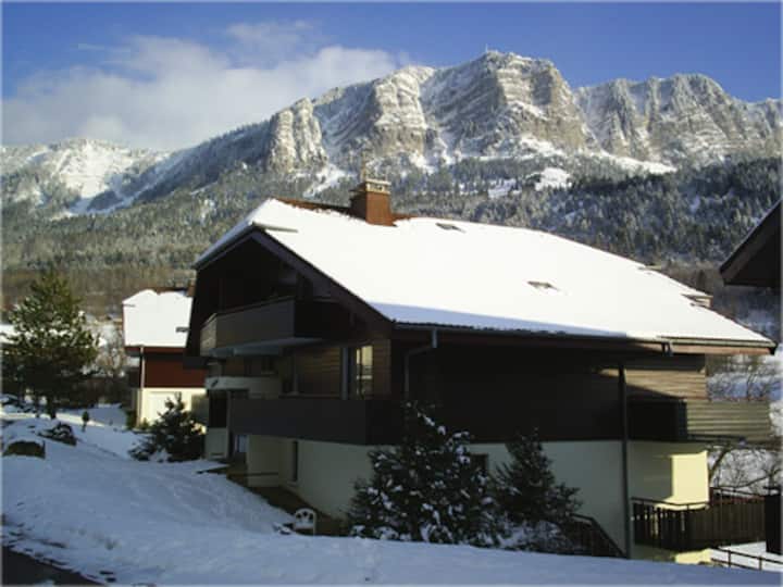 Luxury Apartment, Great View & Sunny Terrace - Thollon-les-Mémises