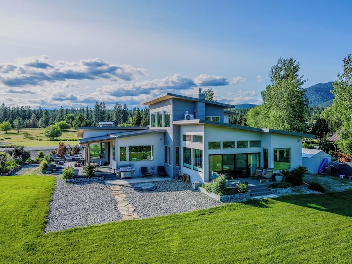 Luxury Home On Kootenai River: Cabinet Mtn Views - Libby, MT