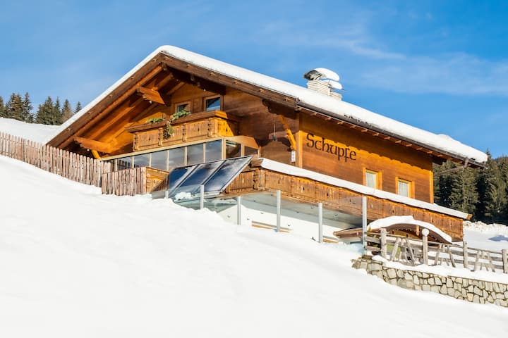 Schupfe - Ferienwohnung Waldblick - Vals, Italien