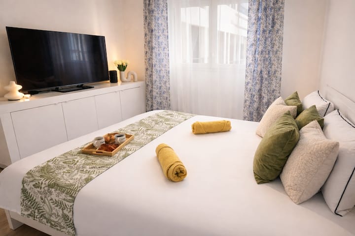 App Neuf, 10"centre&plage, Parking, Terrasse, Clim - Nice