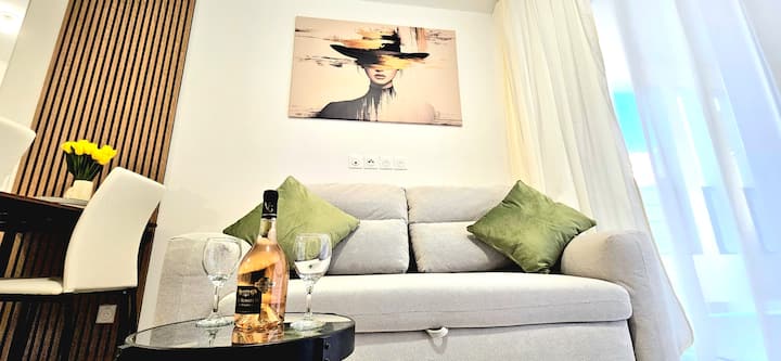 Centre Ville&plage 10min, Parking, Terrasse, Tram - Niza