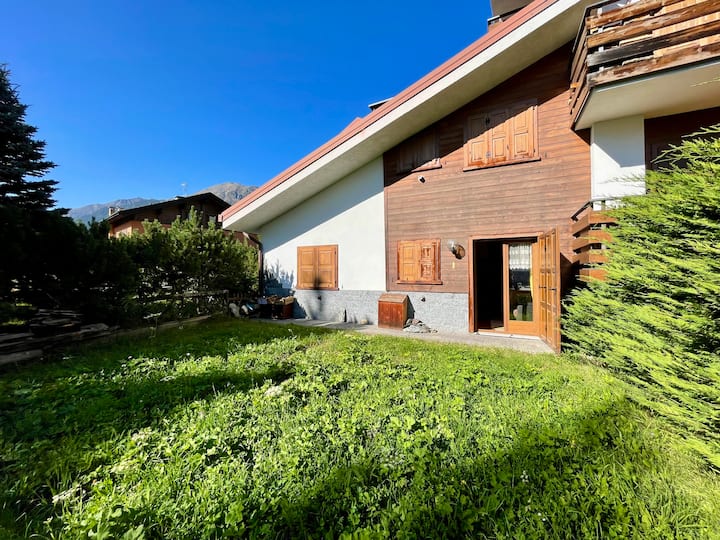 Appartamento Con Giardino A 5 Min Da Bormio - Stelvio Pass