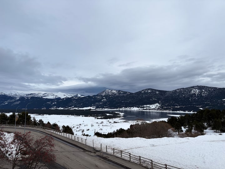 Studio Cabine-terrasse & Vue Imprenable Sur Le Lac - Les Angles