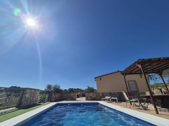 Finca Met Olijfgaard· Zwembad· 2 Huizen· Bergzicht - 타라고나