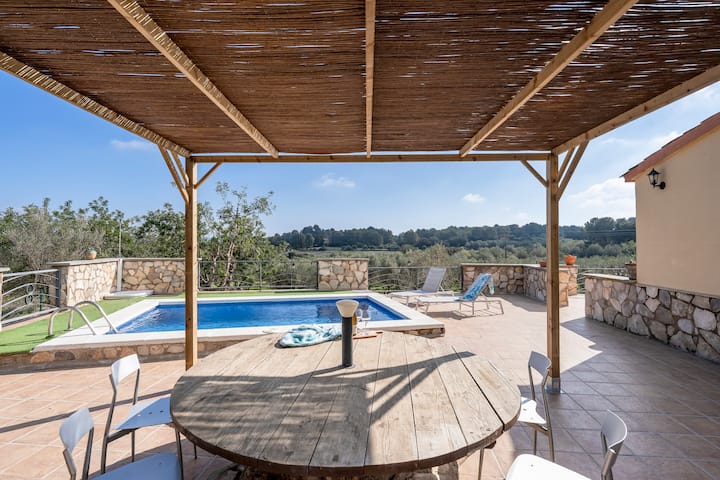 Groepen & Families | Privézwembad, Grote Tuin - Renau