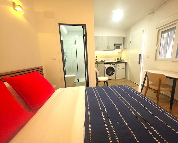 103 Acogedor Studio In Villaverde Alto/ Metro - Fuenlabrada