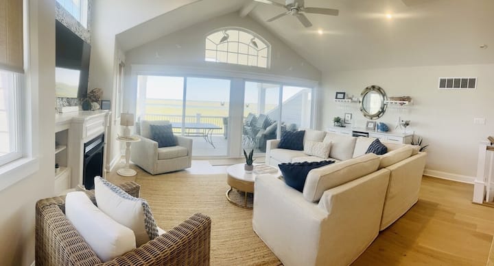 7br+5.5bth-on Bay In Sea Isle-walk To Acme+beach - Avalon