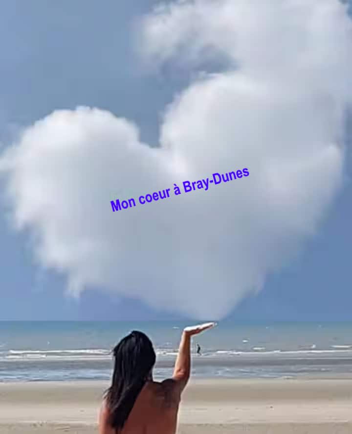 Appartement Chaleureux, De Plain-pied Avec Jardin - Bray-Dunes