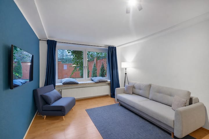 Apartment 70qm 4 Personen, Küche, Messe - Düsseldorf