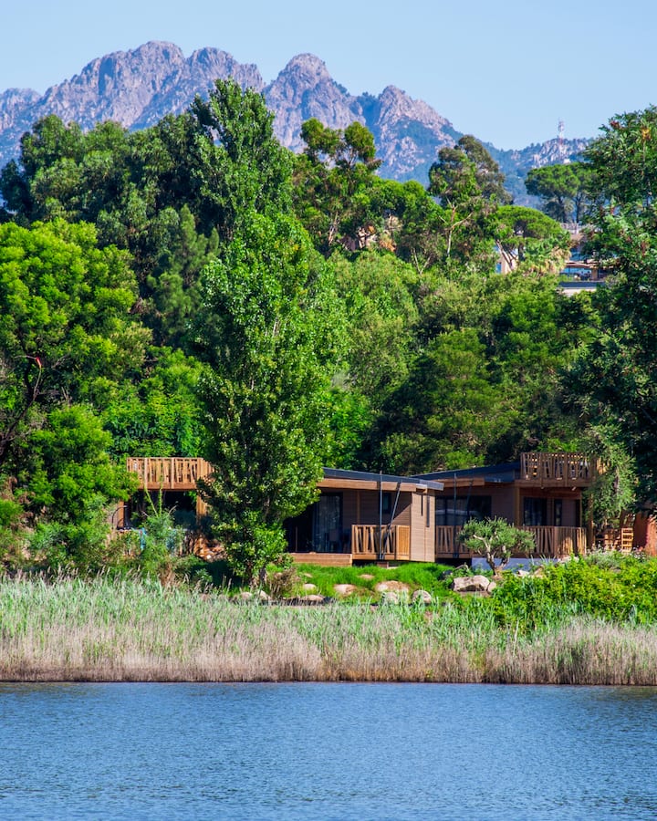 Chalet Exclusif "Sunnionu"- Vue éTang Avec Jacuzzi - Porto-Vecchio