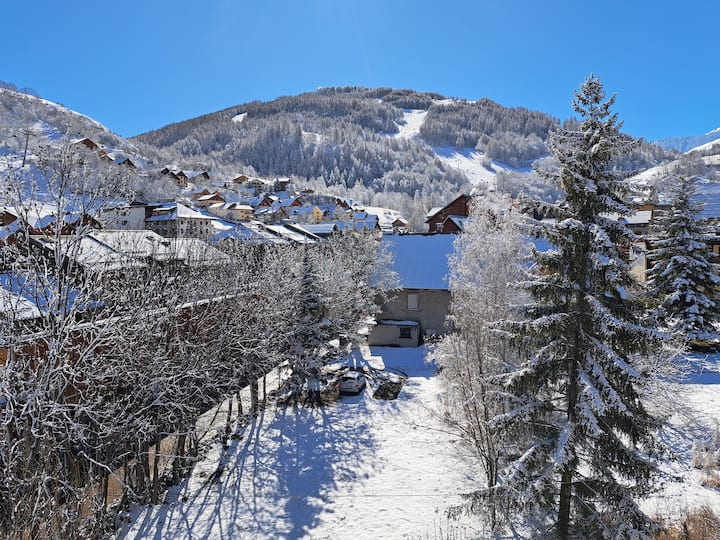 Studio Cabine 4 Personnes Avec Parking - Valloire