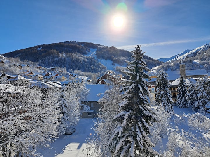 Studio Cabine 4 Personnes Avec Parking - Valloire