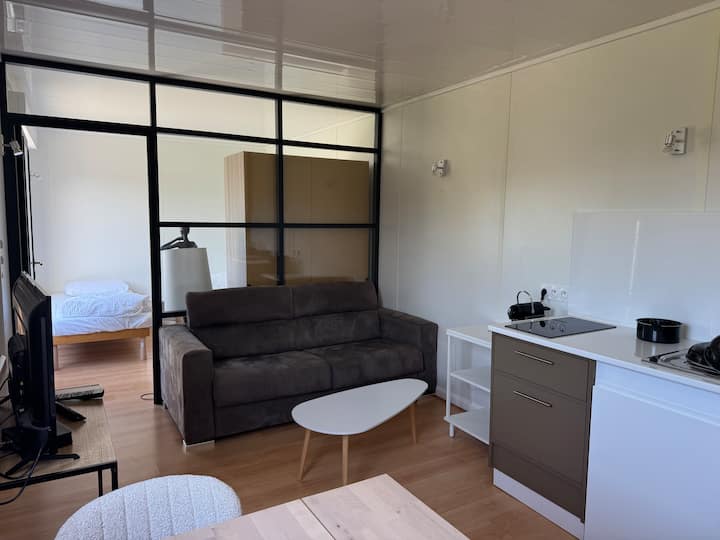 Mobile Home Au Calme Avec Terrasse Ensoleillée - Guînes
